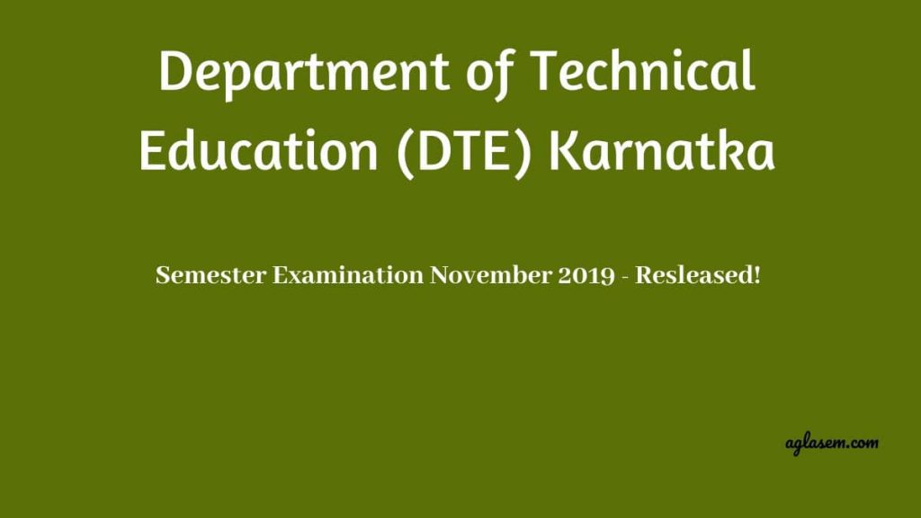 DTE Karnataka - AglaSem Institutes