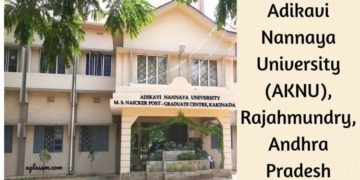 Adikavi Nannaya University (AKNU) - AglaSem Institutes