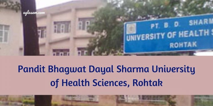 Pandit Bhagwat Dayal Sharma University of Health Sciences (UHSR ...